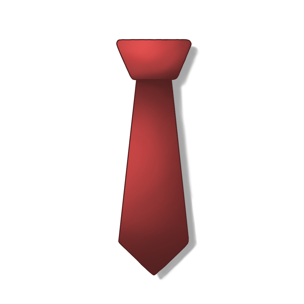 Red Striped Tie
